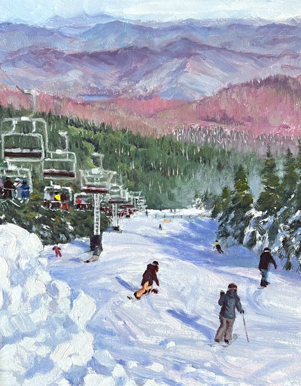 “The North Ridge” Limited Edition Print - Carrie Pill