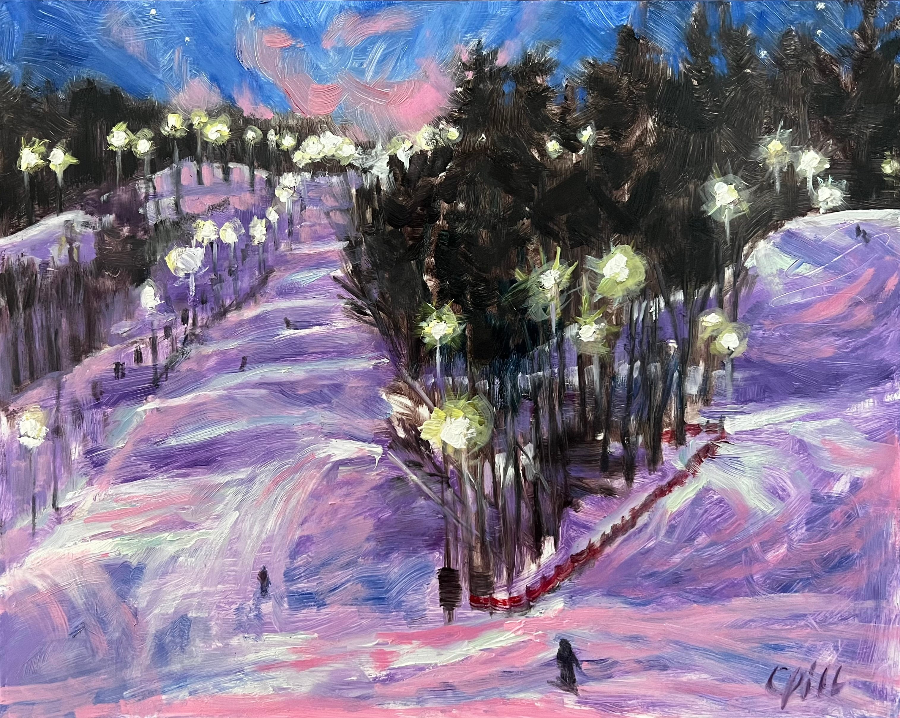 "Friday Nights" Limited Edition Print - Carrie Pill