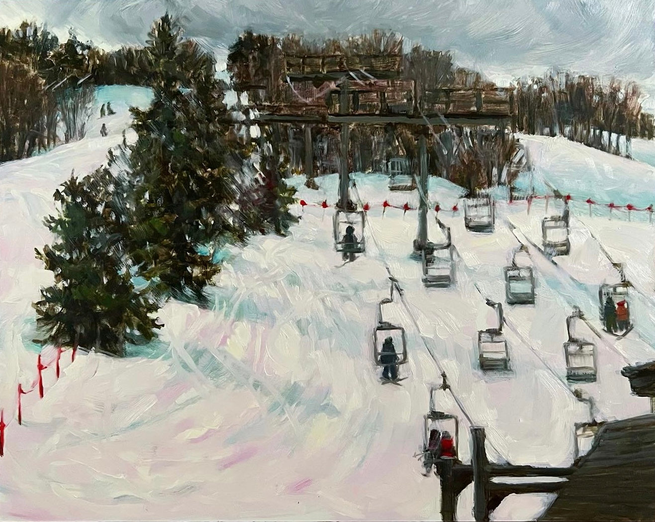 “Double Double” Limited Edition Print - Carrie Pill