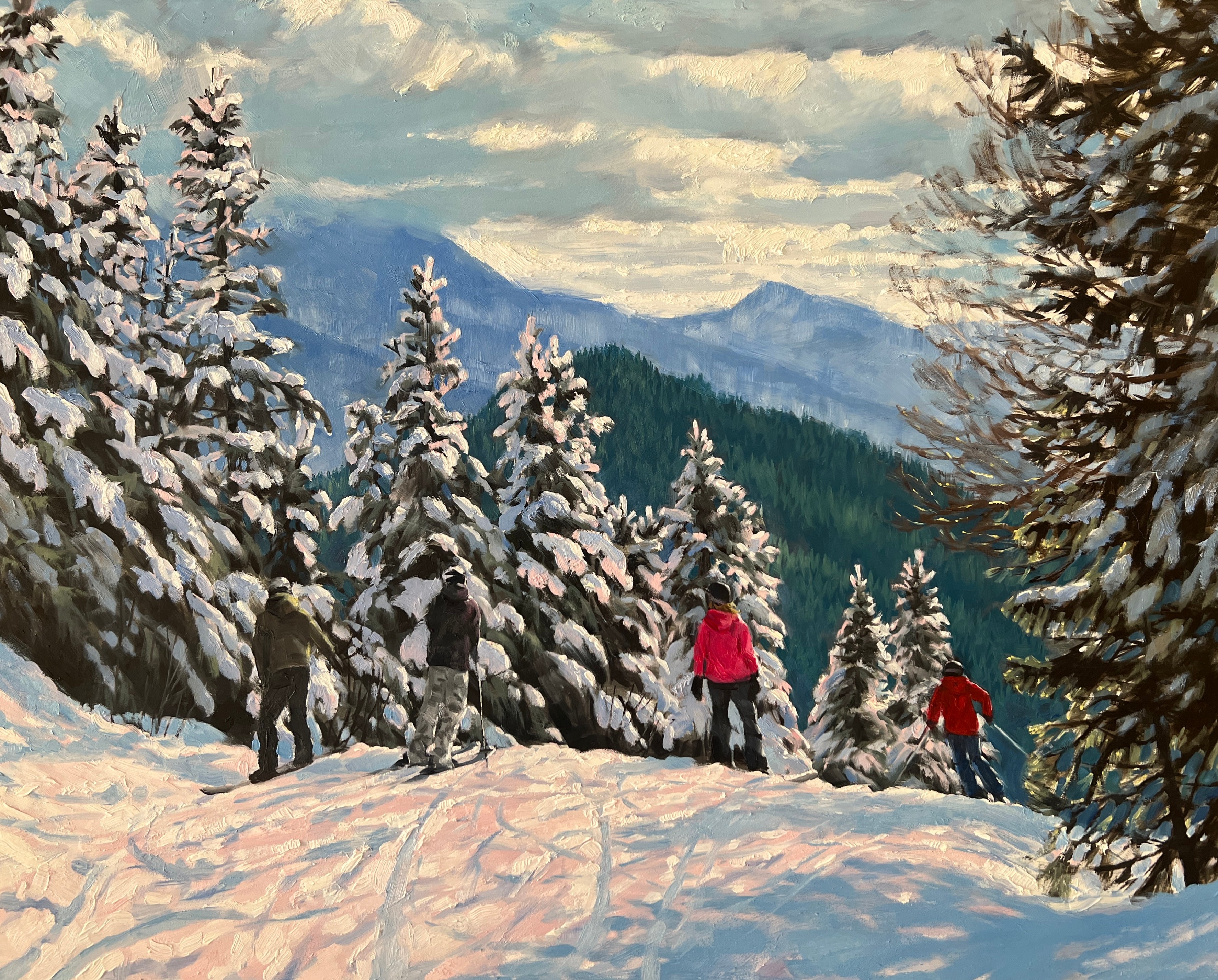 “Cobrass View” Original Oil Painting - Carrie Pill