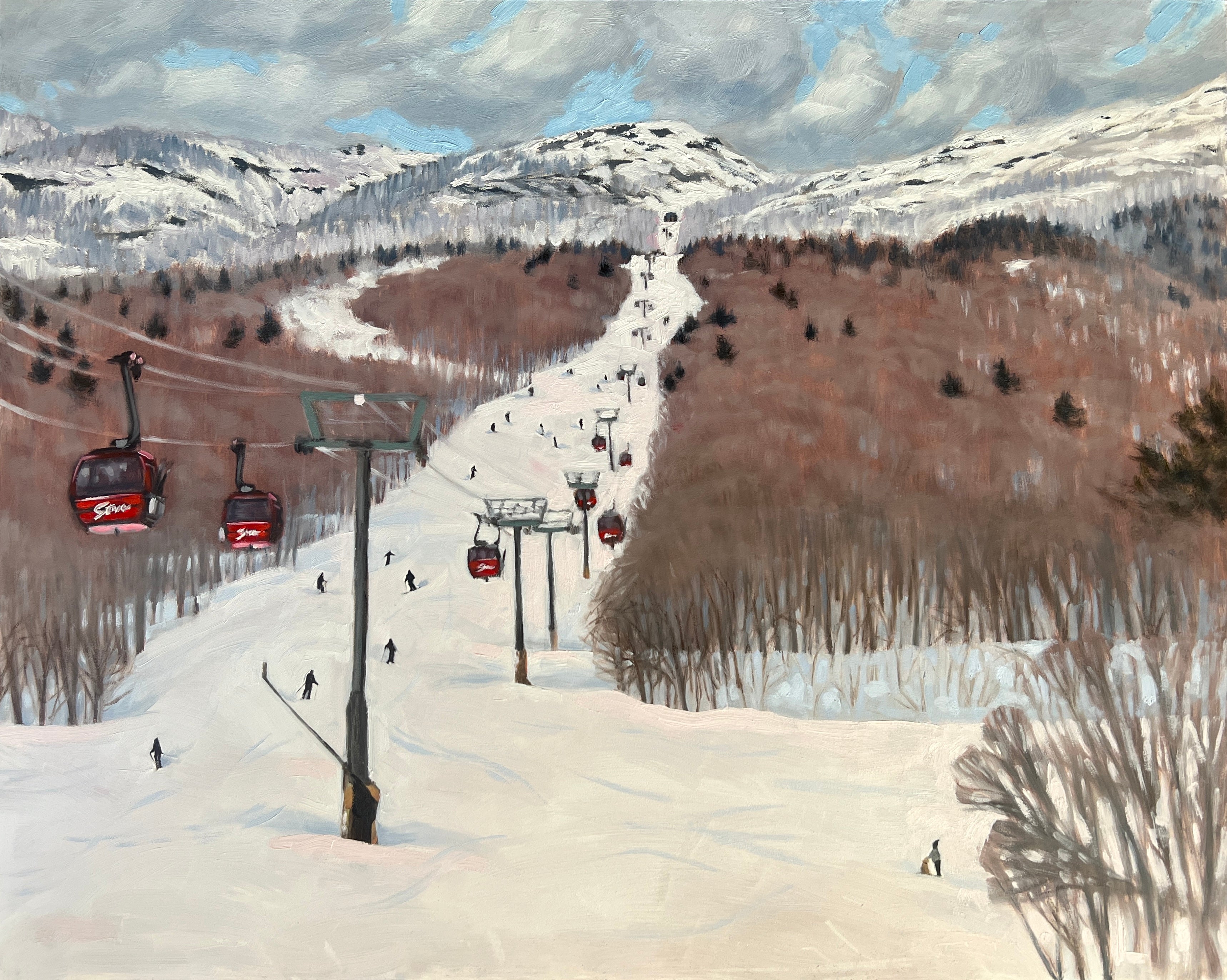 “Stowe Day” Original Oil Painting - Carrie Pill